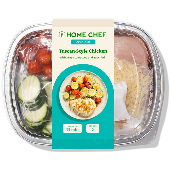 Kroger Home Chef Oven Kits Tuscan Chicken With Roasted Grape Tomatoes ...