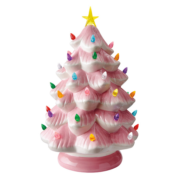 ALDI Merry Moments Nostalgic Tree - Pink Same-Day Delivery or Pickup ...