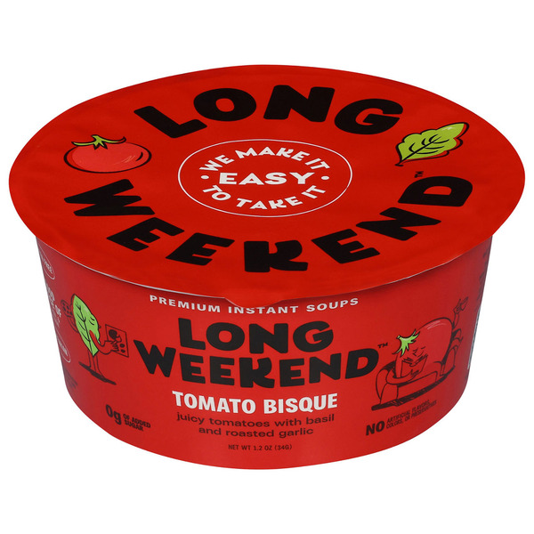 Wegmans Long Weekend Premium Instant Soups Tomato Bisque Soup Same-Day ...