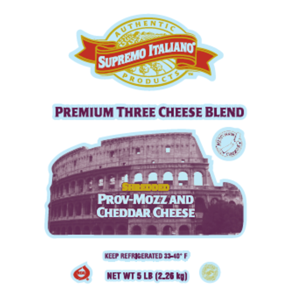 Restaurant Depot Supremo Italiano Shredded 3 Cheese Blend Same-Day ...