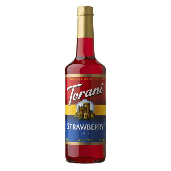 Torani - Strawberry Syrup - 750 ml Delivery or Pickup | Restaurant Depot