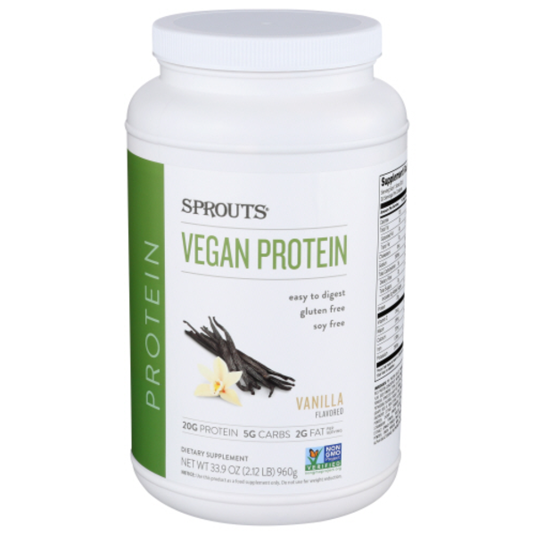 Sprouts Farmers Market Sprouts Vegan Protein Powder Same-Day Delivery ...
