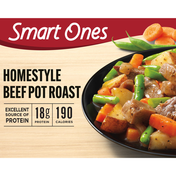 ShopRite Smart Ones Beef Pot Roast with Carrots, Onions, Potatoes ...