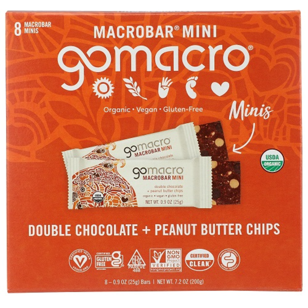 Sprouts Farmers Market GoMacro Macrobar, Double Chocolate + Peanut ...
