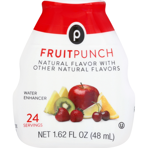 Publix Water Enhancer, Fruit Punch (1.62 oz) - Instacart