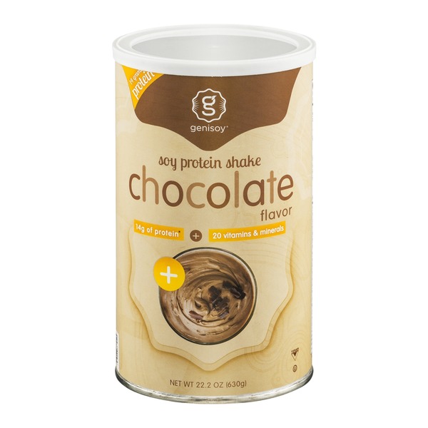 Genisoy Soy Protein Shake Chocolate (22.2 oz) - Instacart