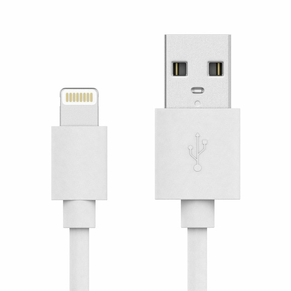 Target Just Wireless 3' White Apple Lightning to USB-A Cable Same-Day ...