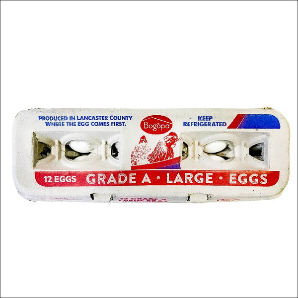 Bogopa Large White Eggs Dozen Same-Day Delivery | Food Bazaar