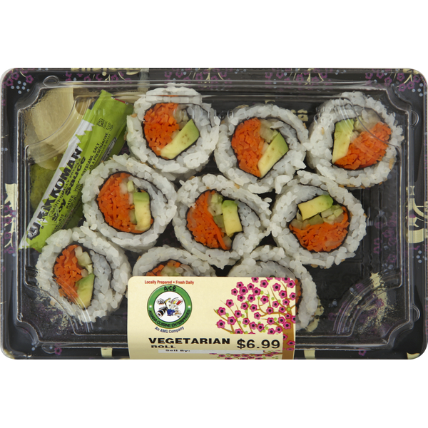 ACE Sushi Vegetarian Roll (5 oz) - Instacart
