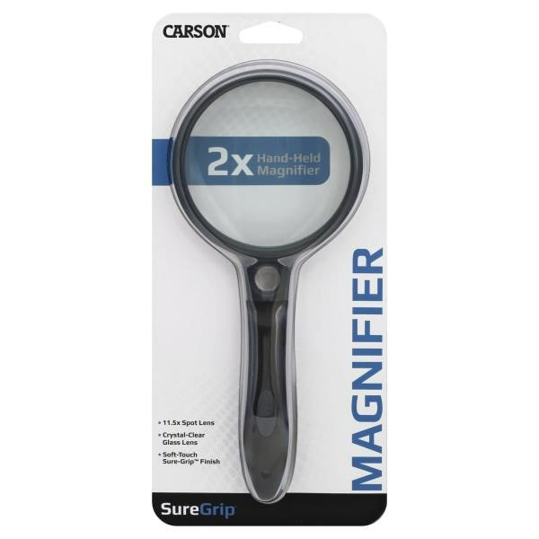 Publix Carson Magnifier, 2x Hand-Held, SureGrip Same-Day Delivery or ...