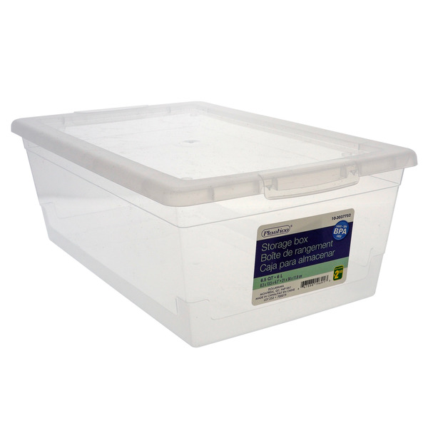 Kis 6L Storage Box With Cover Same-Day Delivery | Dollarama