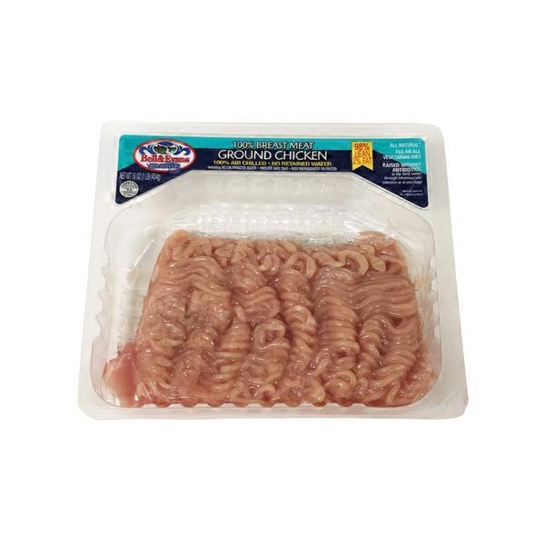 Bell & Evans Tray Pack Ground Chicken (per lb) - Instacart