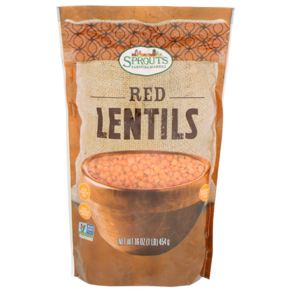 Sprouts Farmers Market Sprouts Dry Red Lentil Beans Pickup | Instacart