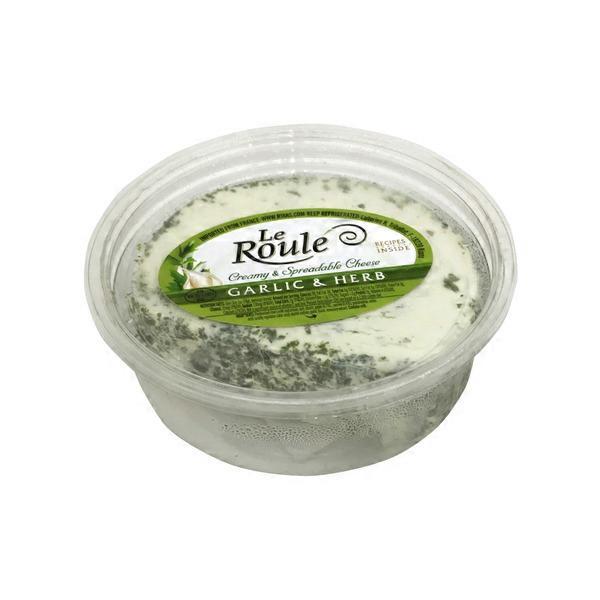 Le Roule Garlic & Herb Cheese Log (lb) - Instacart