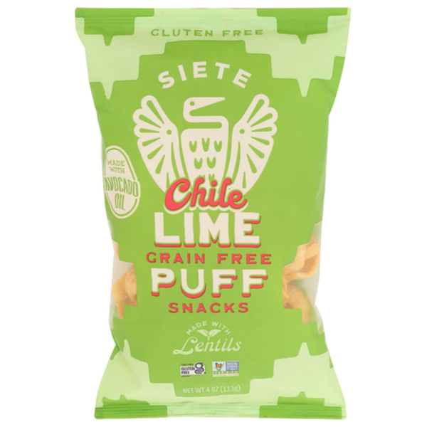 Siete Puff Snacks, Grain Free, Chile Lime Same-Day Delivery or Pickup ...