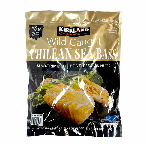 Kirkland Signature Wild Chilean Sea Bass, 1.5 lb Same-Day Delivery | Costco