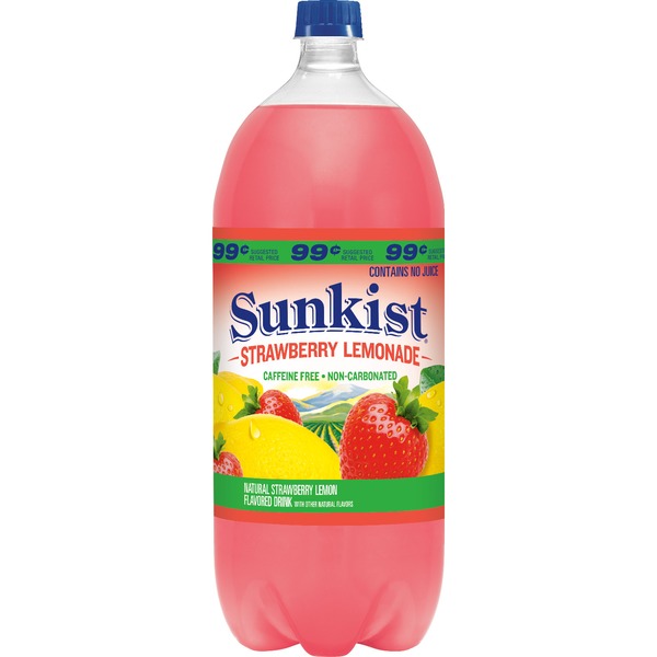 Sunkist Strawberry Lemonade (2 L) - Instacart