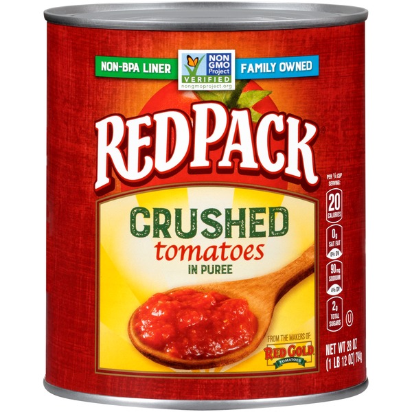 Redpack Crushed Tomatoes in Puree (28 oz) - Instacart
