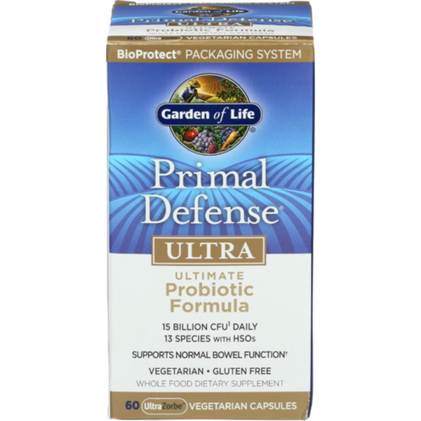 Garden Of Life Primal Defense Ultra Ultimate Probiotic Formula Same-Day ...