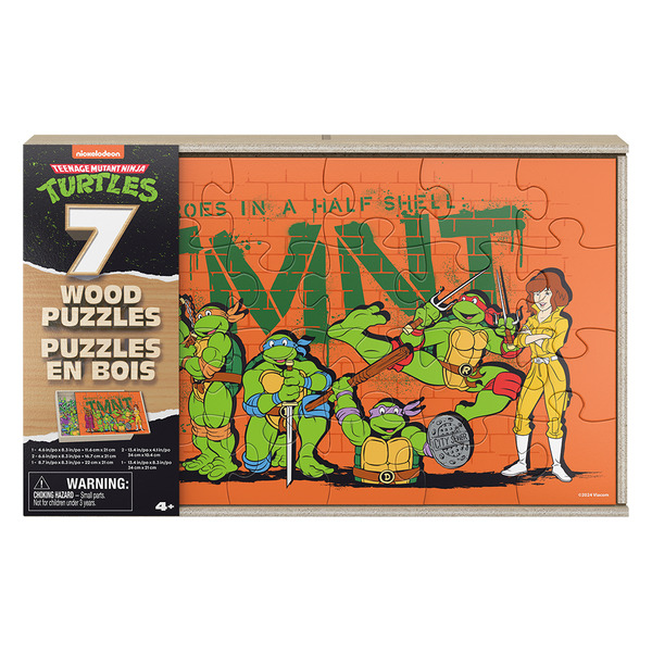 Kinetic Sand Teenage Mutant Ninja Turtles Wooden Jigsaw Puzzle Same-Day ...