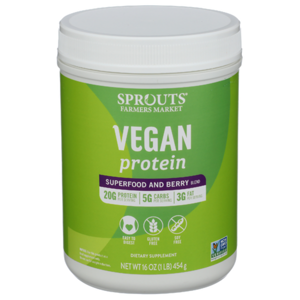 Sprouts Vegan Protein Superfood And Berry Same-Day Delivery or Pickup ...
