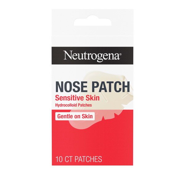 Neutrogena Hydrocolloid Nose Acne Patches for Sensitive Skin, 10 ct ...