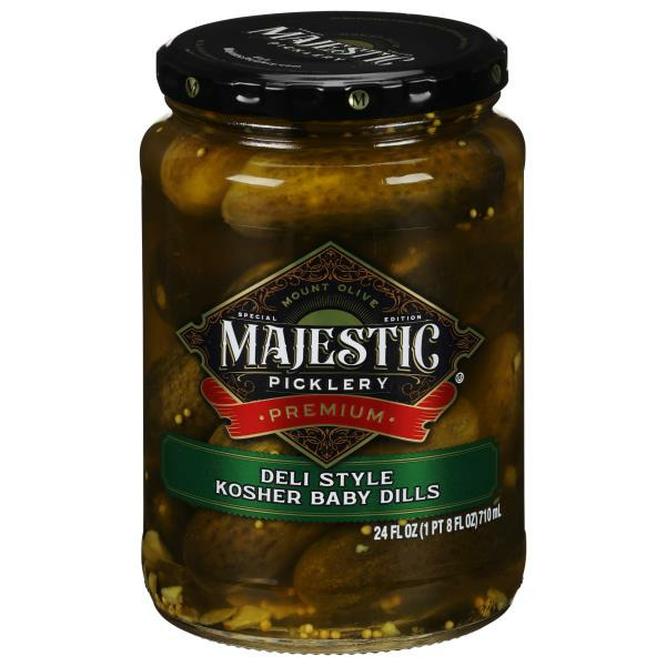 Majestic Picklery Kosher Premium Deli Style Baby Dills Same-Day ...