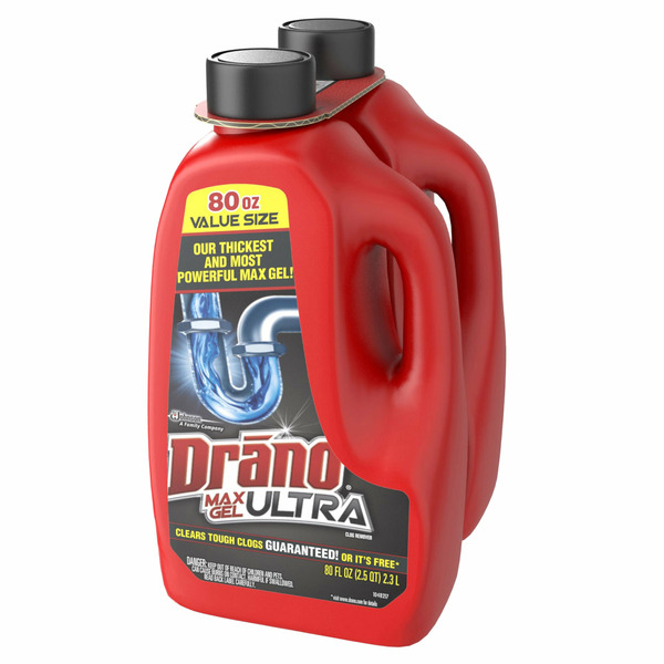 Drano Max Gel Ultra Clog Remover Pack of 2 Same-Day Delivery | Costco