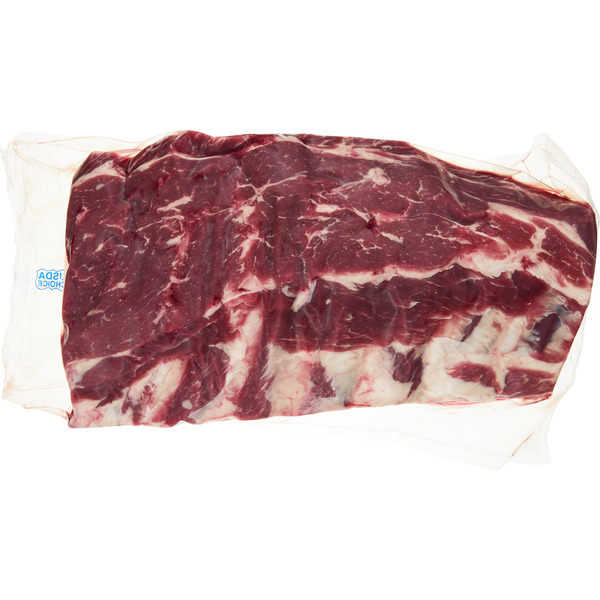 Kirkland Signature USDA Choice Beef Meaty Back Ribs, Bone-In Same-Day ...