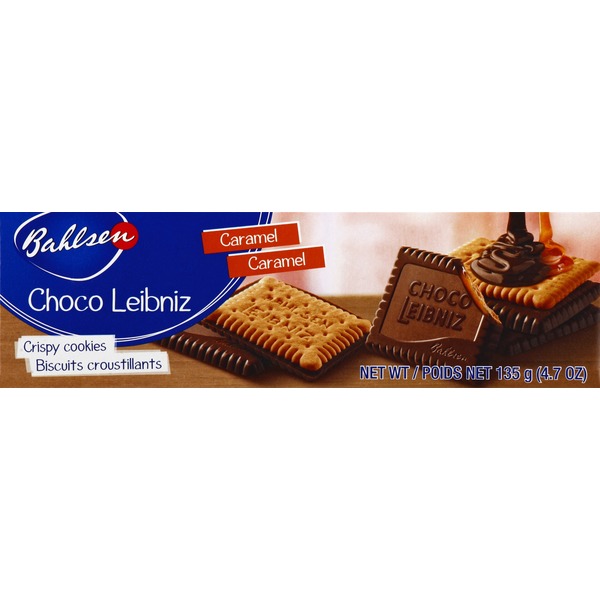 Bahlsen Cookies, Choco Leibniz, Caramel, Crispy (4.7 oz) - Instacart