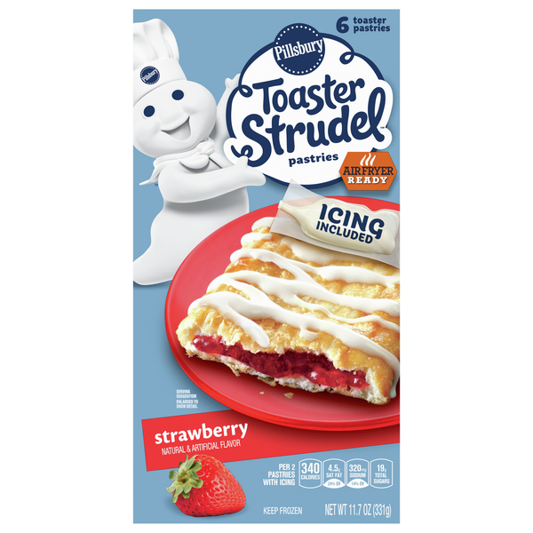 Food Lion Pillsbury Strawberry Toaster Strudel Frozen Pastries Same-Day ...