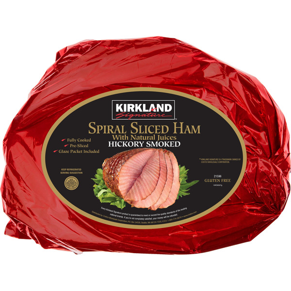 Kirkland Signature Spiral Sliced Ham Same-Day Delivery | Costco ...
