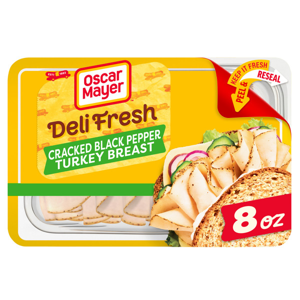 Harris Teeter Oscar Mayer Deli Fresh Cracked Black Pepper Turkey Breast ...
