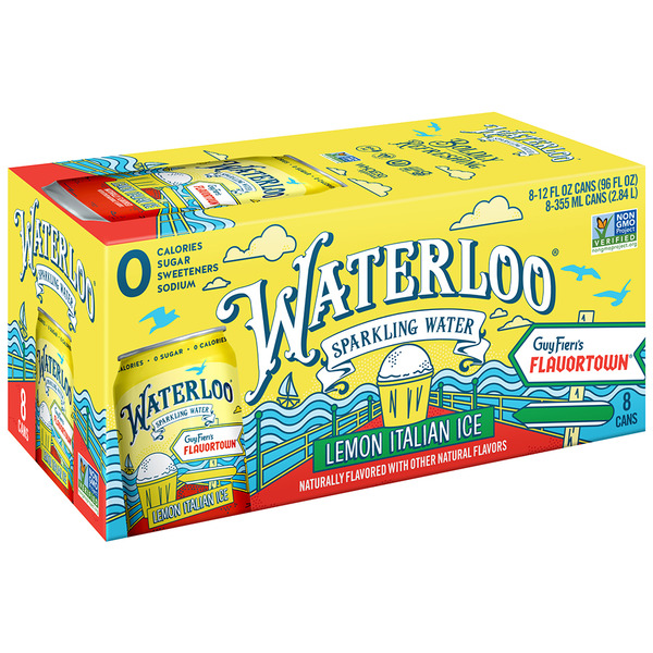 Waterloo Sparkling Water Lemon Italian Ice Same-Day Delivery or Pickup | ALDI