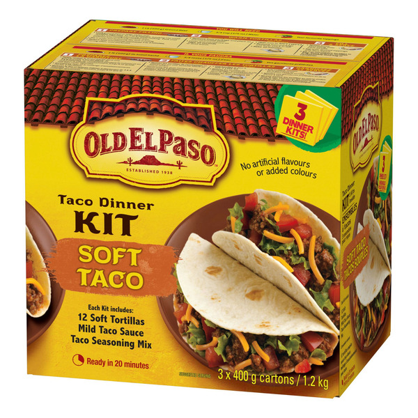 Old El Paso Soft Taco Kits Same-Day Delivery | Costco