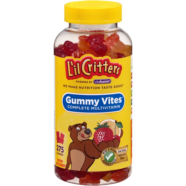 L'il Critters Gummy Vites Complete Multivitamin Gummies Dietary ...