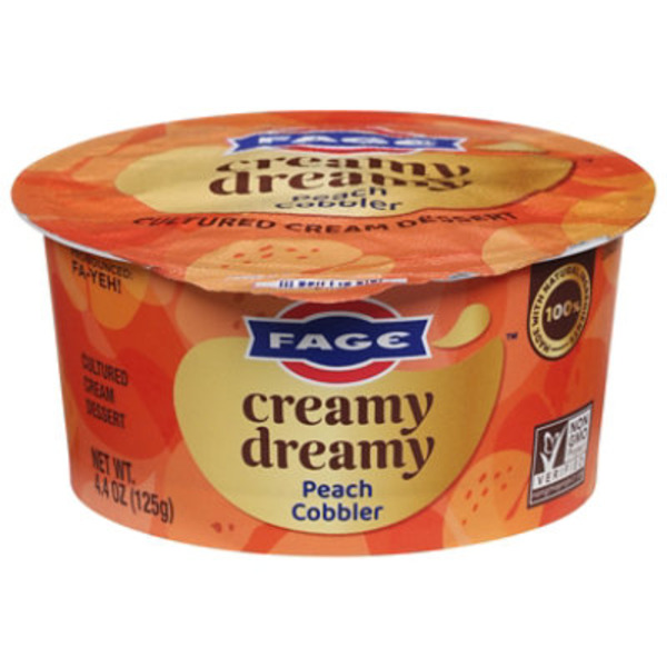 Safeway FAGE Cream Dessert, Peach Cobbler, Creamy Dreamy Same-Day ...