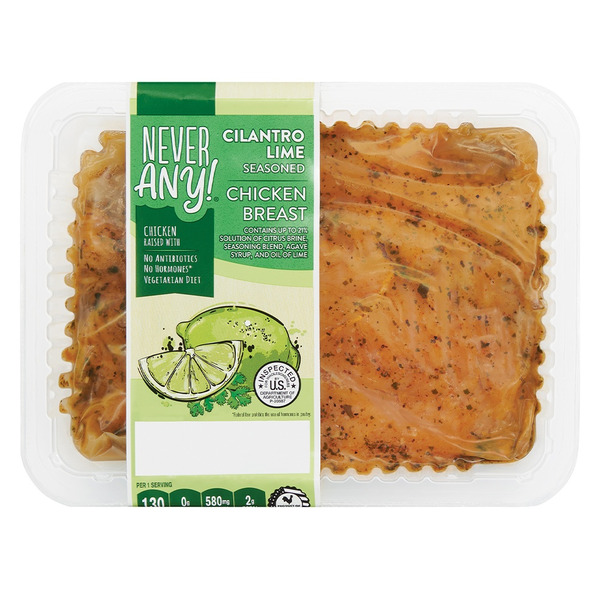 ALDI Never Any! Anti-Biotic Free Cilantro Lime Chicken Breasts Same-Day Delivery or Pickup ...