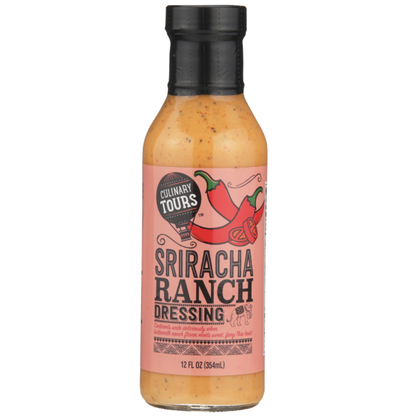 Culinary Tours Sriracha Ranch Dressing (12 fl oz) - Instacart