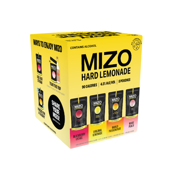 MIZO Hard Lemonade Juice Pouches Variety Pack Same-Day Delivery or ...