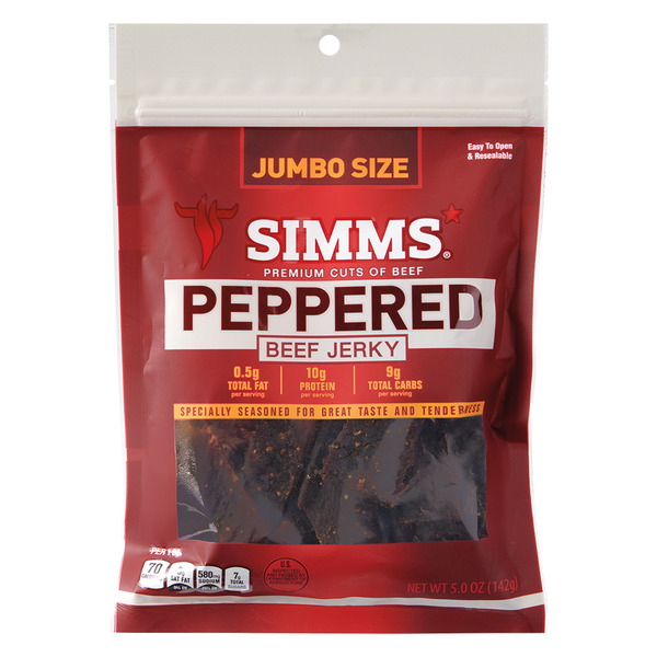 Simms Peppered Beef Jerky Same-Day Delivery or Pickup | ALDI