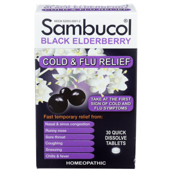 Sprouts Farmers Market Sambucol Cold & Flu Relief Black Elderberry ...