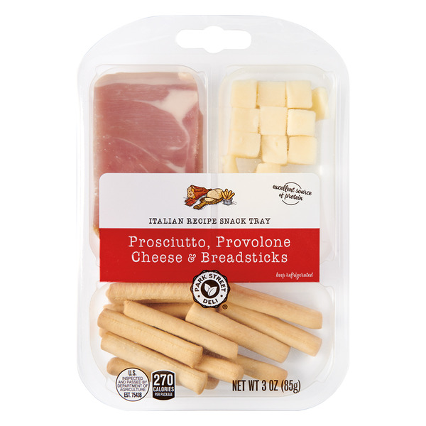 Park Street Deli Prosciutto, Provolone Cheese & Breadsticks Italian ...