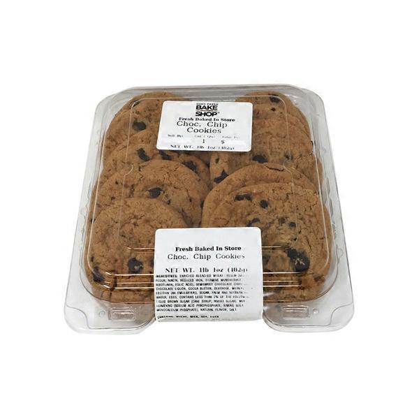 Bake Shop Chocolate Chip Cookies (12 ct) - Instacart