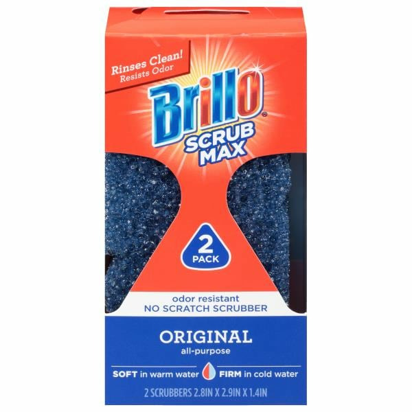 Brillo Scrub Max - 2.18 x 2.9 x1.4 in Same-Day Delivery or Pickup | Publix