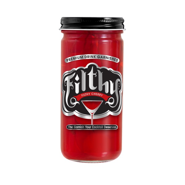 Filthy Red Cherries Premium Drink Garnishes (8 oz) - Instacart