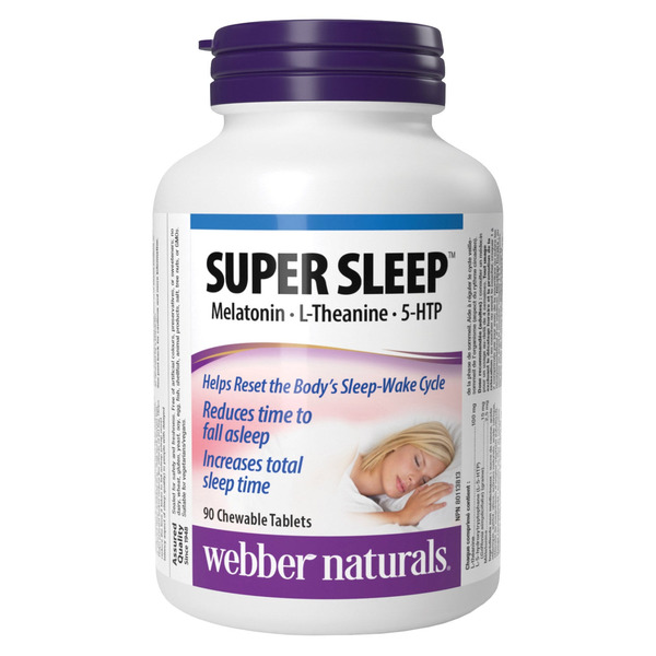 Webber Naturals Super Sleep Soft-Melt Tablets Same-Day Delivery | Costco
