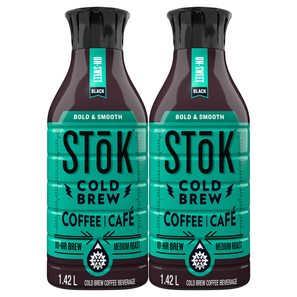 SToK Cold Brew Coffee, Black, Unsweetened Same-Day Delivery | Costco