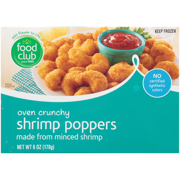 Food Club Oven Crunchy Shrimp Poppers (6 oz) - Instacart