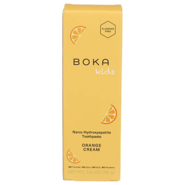 Boka Orange Cream Nano-Hydroxyapatite Kids Toothpaste Same-Day Delivery ...